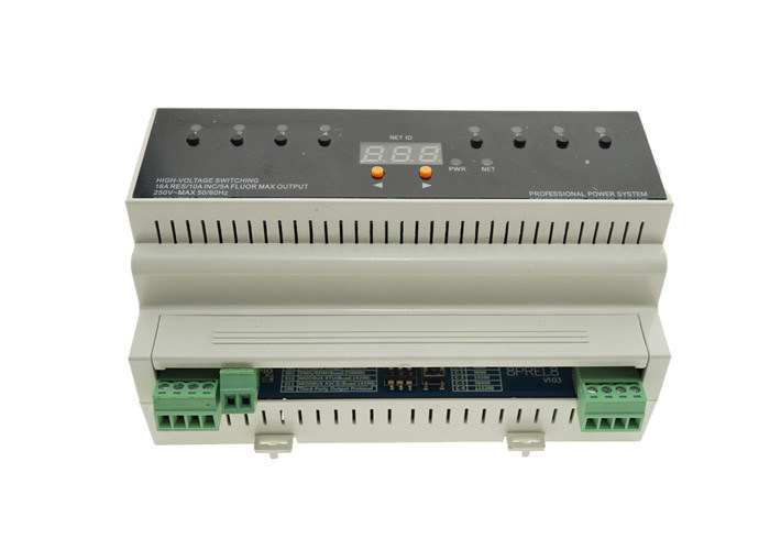 20 BTU / Hr Led Light Control Module , 8 Channels 16A Switch Headlight ...
