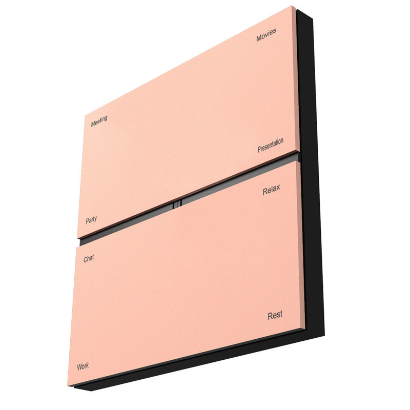 8 Key Smart Home Touch Panel Wall Light Switch 1.6w With Inductive ...