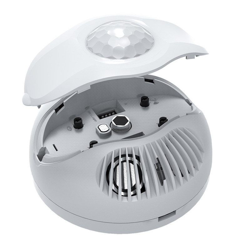 High-impact ABS 8M PIR And Ultrasonic Sensor Switch For Lighting System