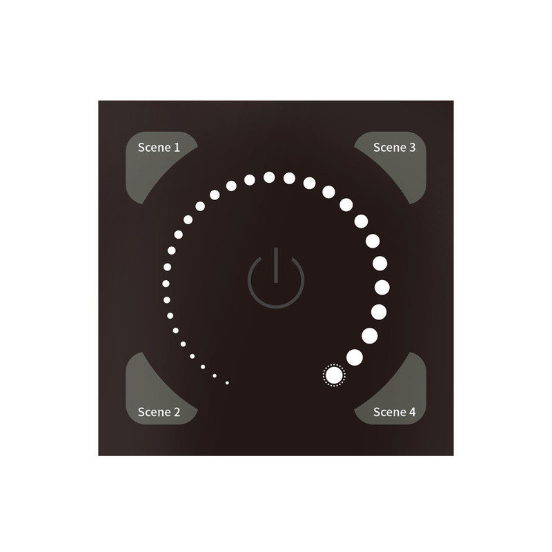 Safety Voltage 12 VDC Commercial Light Control Switch DALI Capacitive ...