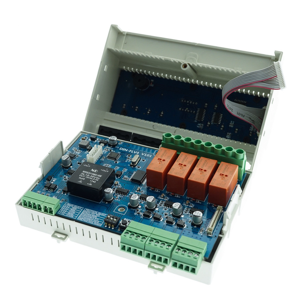 12 AWG Wire Size 0 To 10 Dimmer Controller DIN Rail For Lighting ...