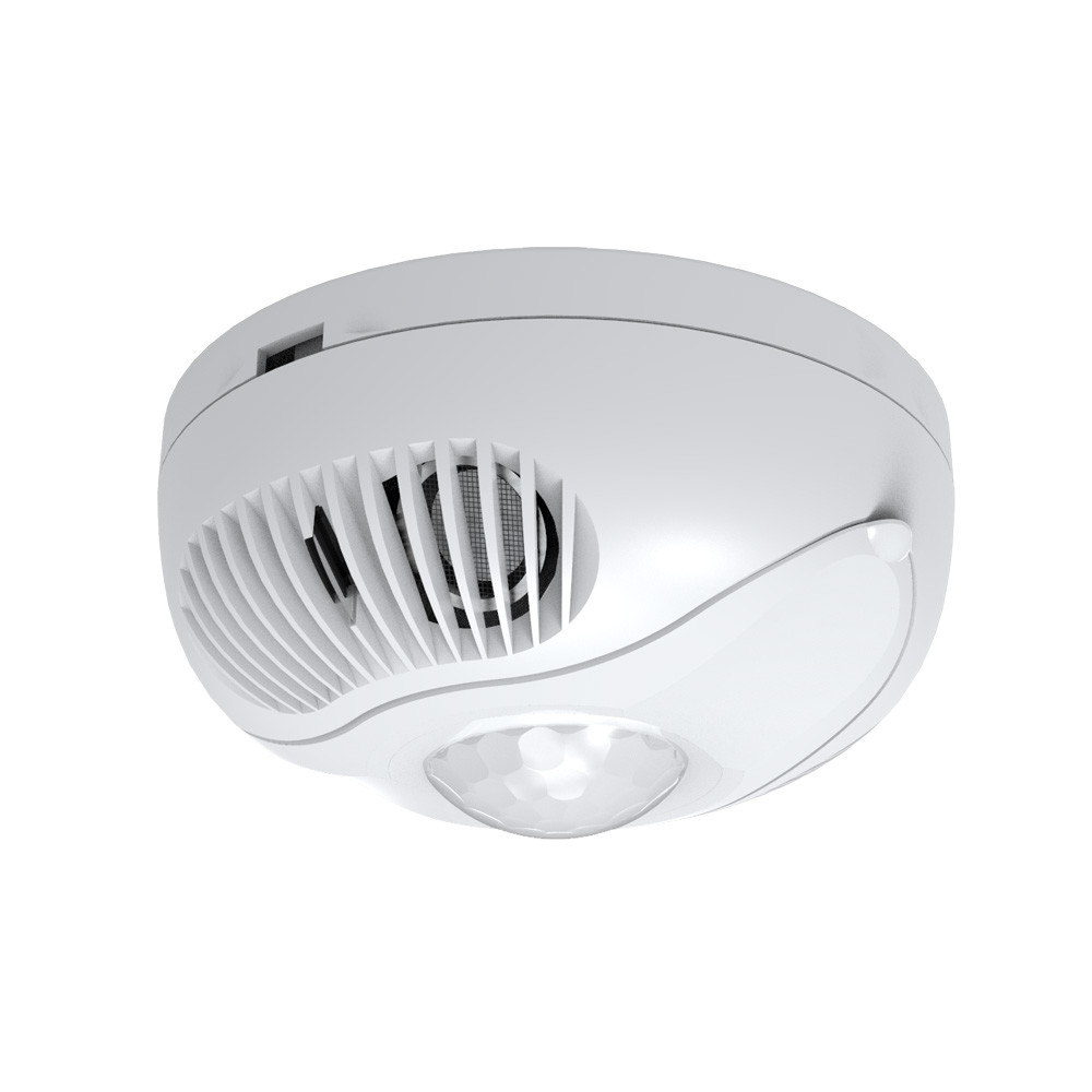 24V DC High-impact ABS Ultrasonic Dual-Technology Occupancy Motion Sensor