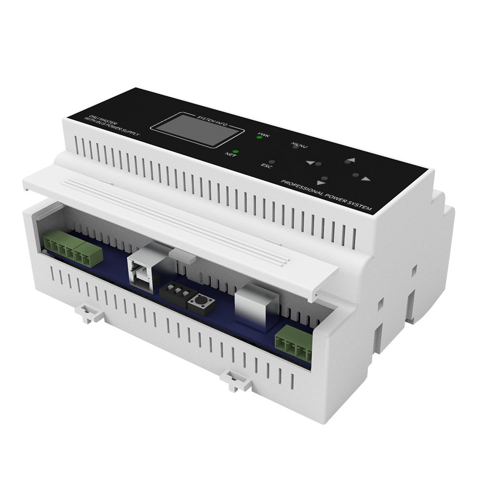 2 Watts DIN Rail LED DALI Dimmer Controller For Smart Lighting Control ...
